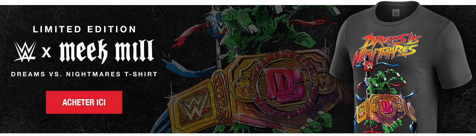 La boutique en ligne officielle de la WWE | euroshop2.wwe.com